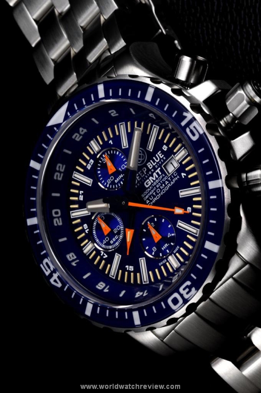 Deep Blue Daynight T-100 GMT Chronograph | WWR